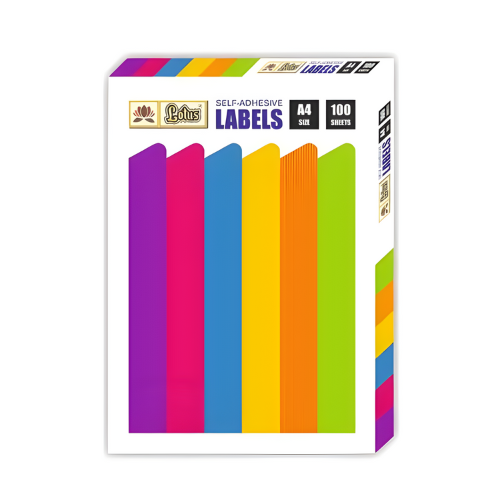 Lotus A4 Size ST36 Label Paper Sheets Sticker 100 Sheet (36 Stickers ...
