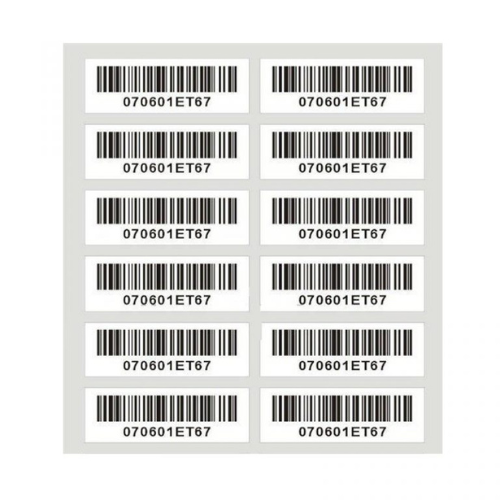 Barcode stickers store