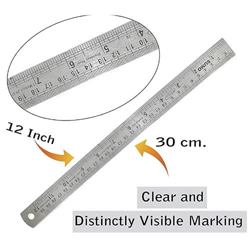 Steel scale 1 meter store