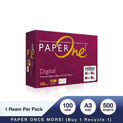 PaperOne A3 Size Premium Quality Paper | 100 GSM | 1 Ream | Ideal for ...